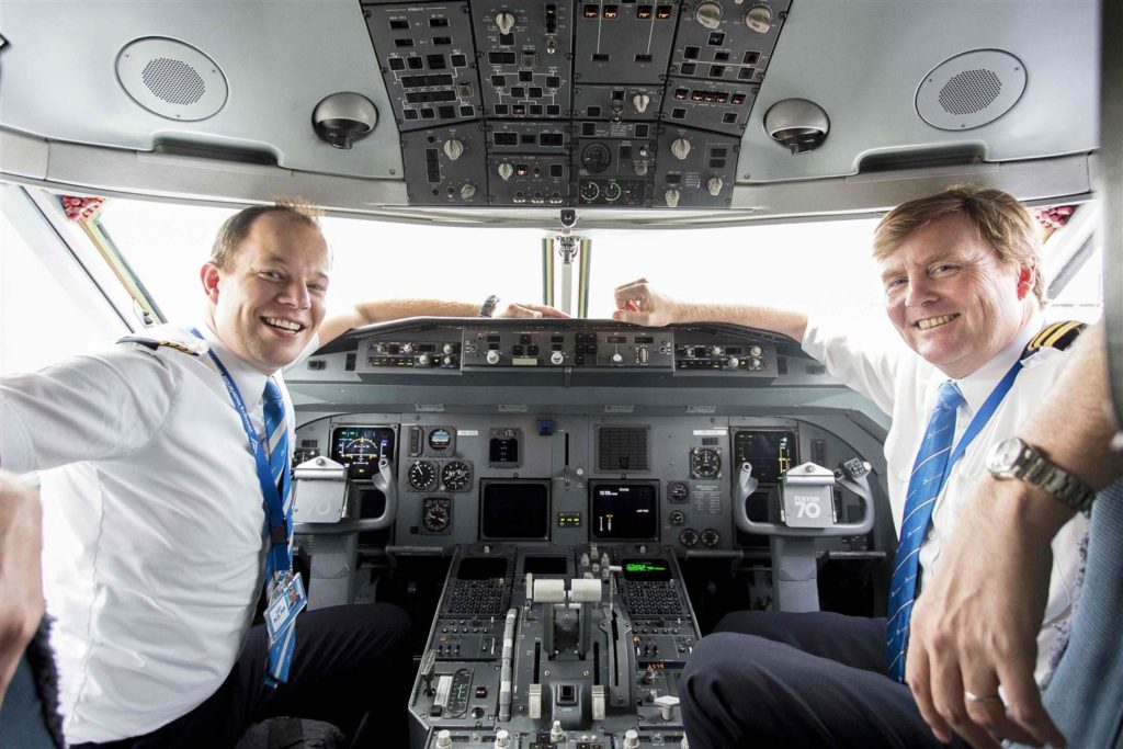 Dutch King Willem-Alexander Reveals He Was KLM Pilot for 21 Years ...